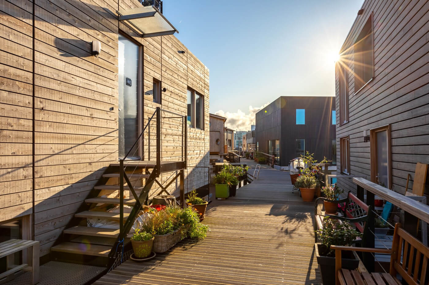 Schoonschip: These Dutch houses float on water