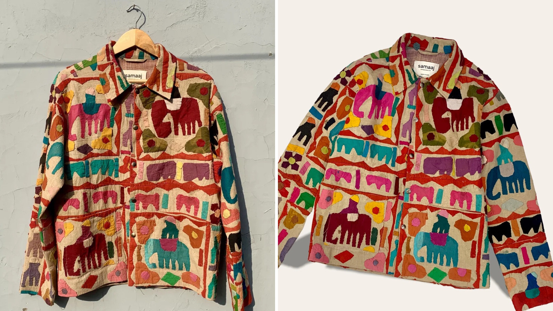 Redditor shares homemade quilted jacket made from old bed covers