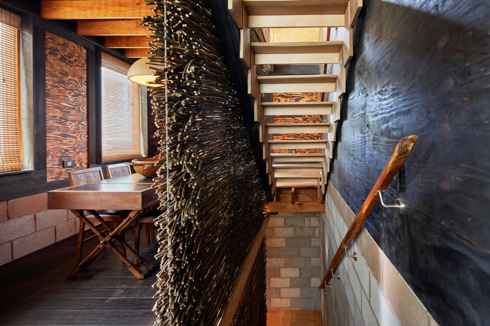 The Grass House is the East Coast's first bamboo building