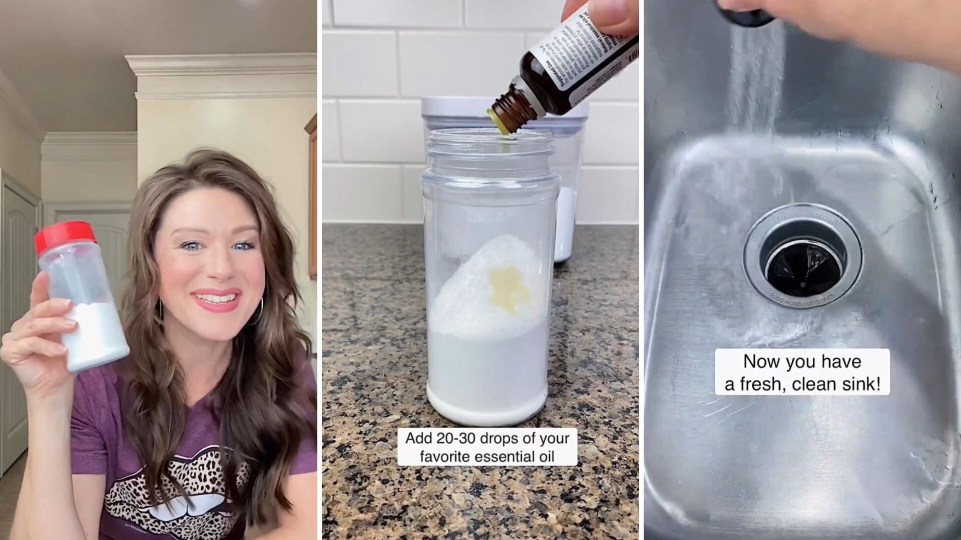 Instagrammer shows how to make your own sink cleaner at home