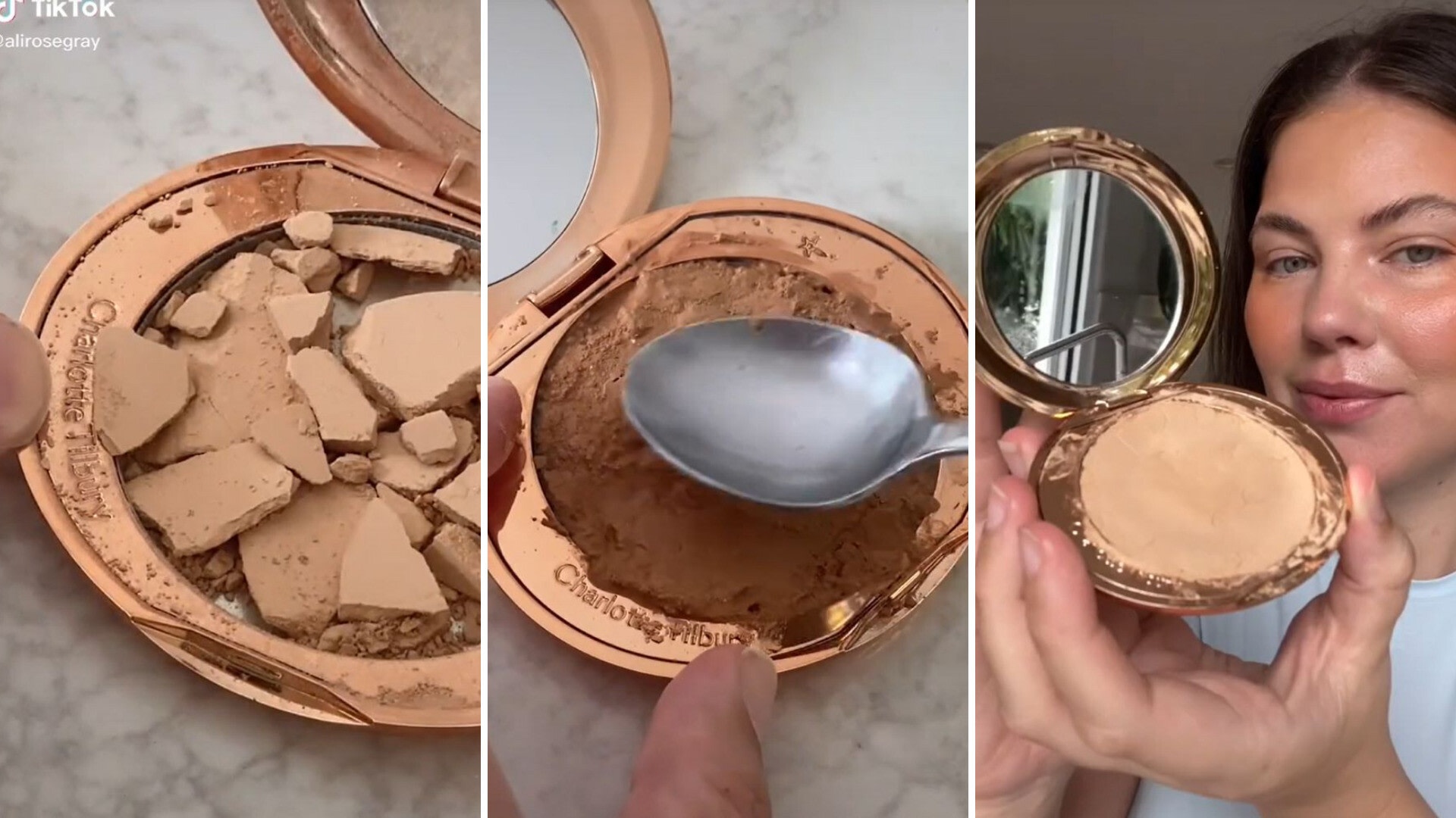 TikToker shares how to fix broken makeup with rubbing alcohol
