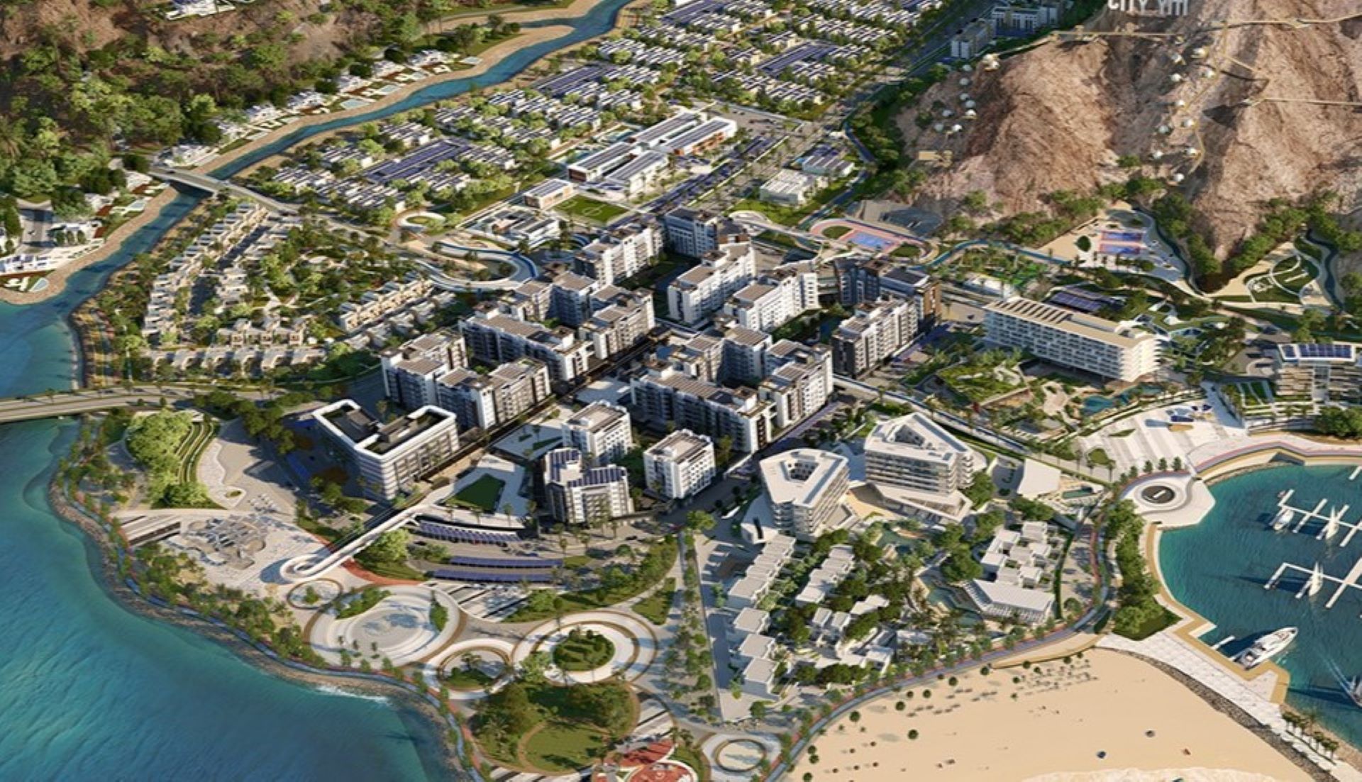 Yiti, Oman: This new city is designed to be 'net-zero' for carbon
