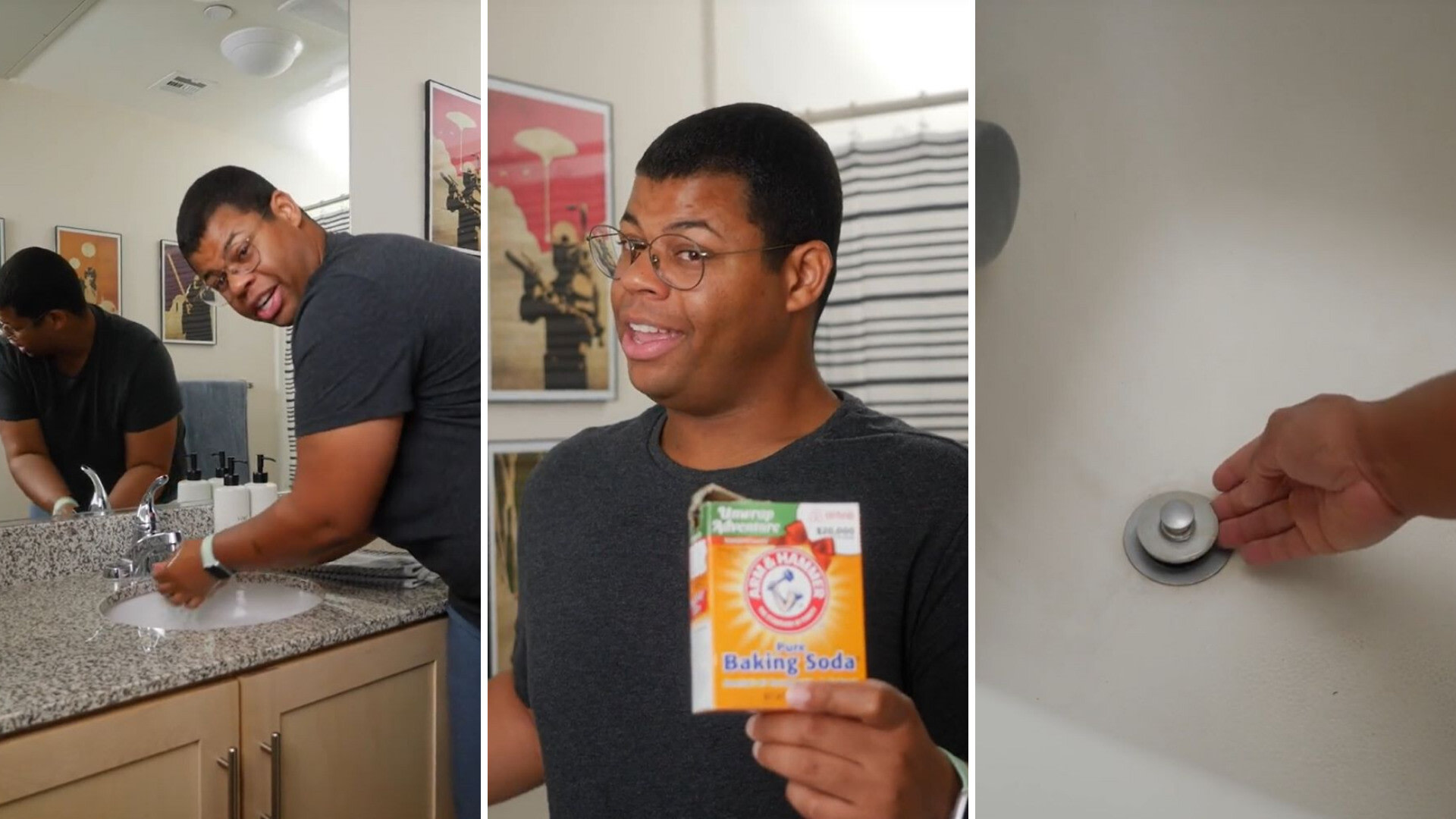 TikToker shares ‘needed’ hack for unclogging drains