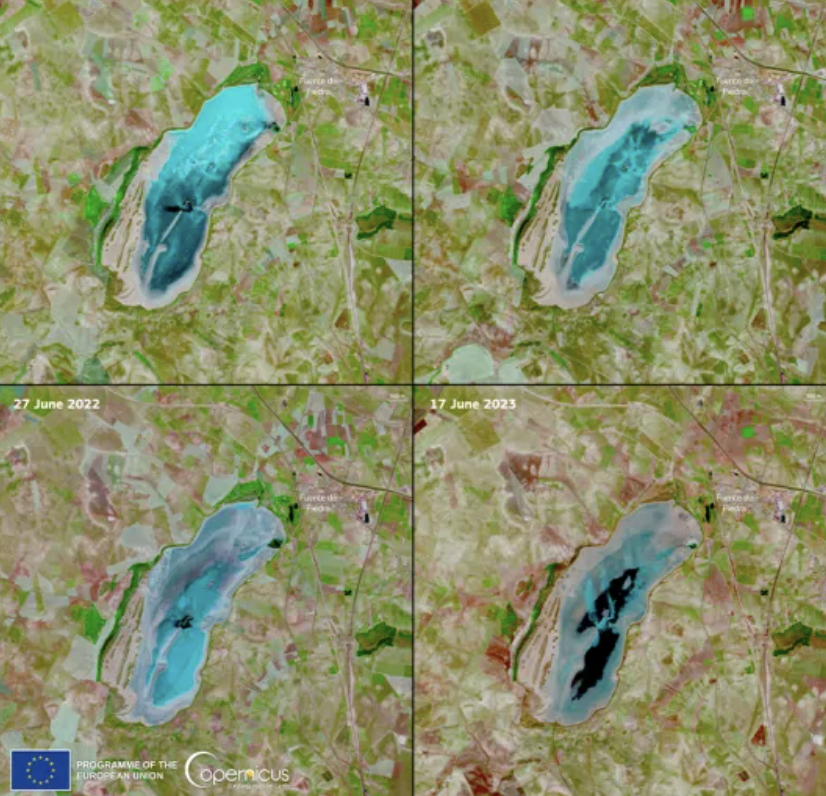 Satellite images reveal shocking before-and-after photos of Spanish ...
