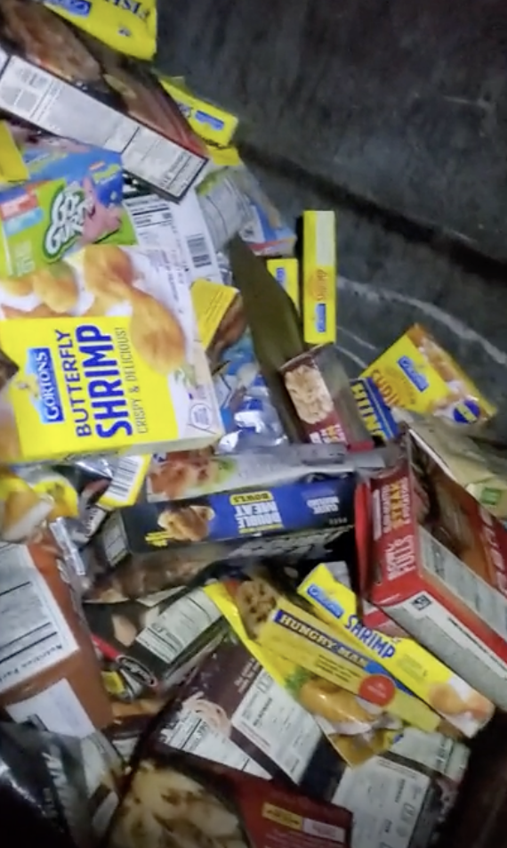 Dumpster diver sparks outrage with 'sad’ discovery in trash outside ...