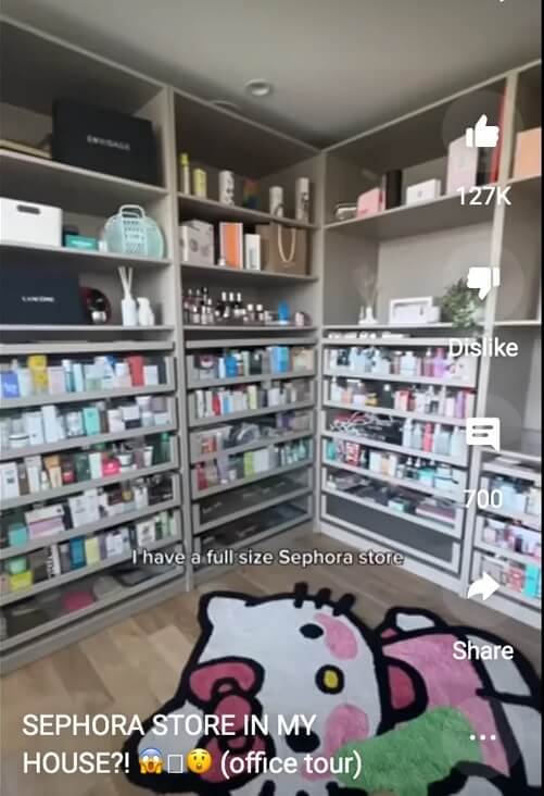 Footage of influencer’s ‘ridiculous’ excess in their home has people ...
