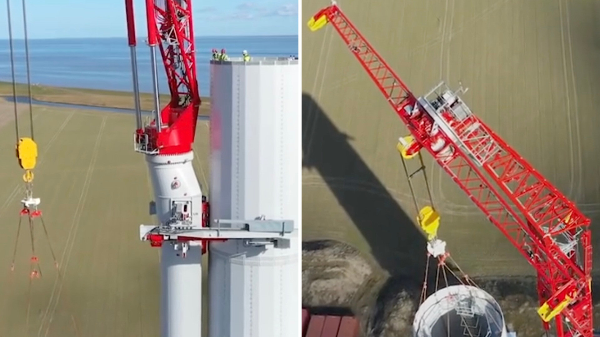 Footage shows innovative ‘self-climbing’ crane technology could ...