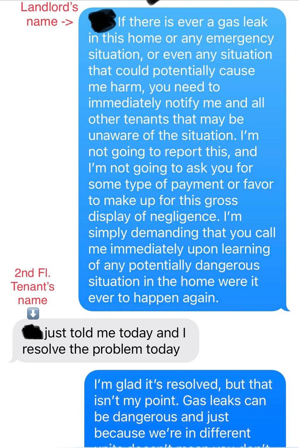 Tenant outraged after landlord didn't send warning for potentially ...