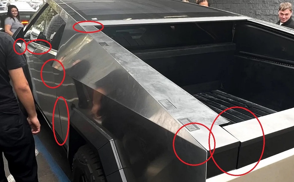 'Embarrassing' photos of Tesla Cybertruck spark debate online: 'The ...