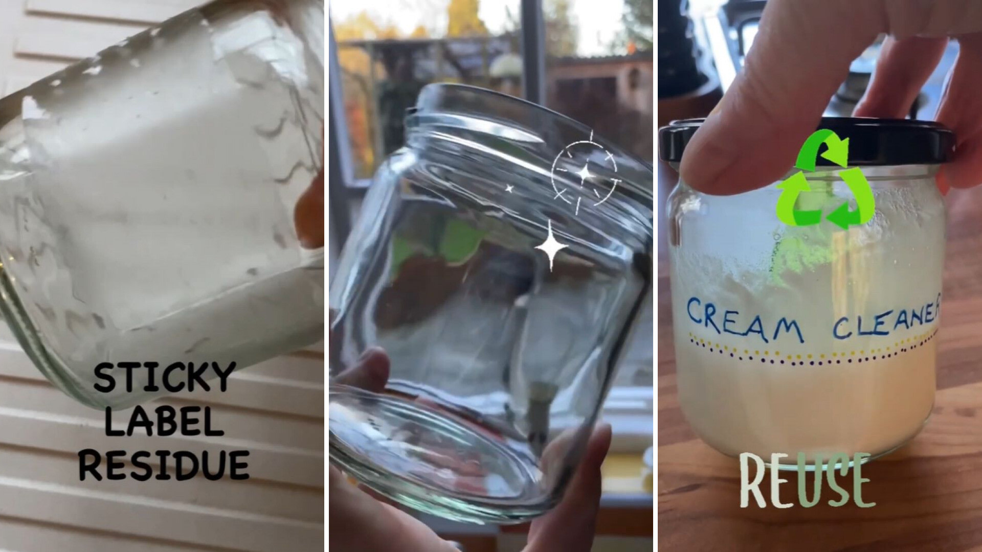 Cleaning expert demonstrates 'magic' method for ridding jars of ...