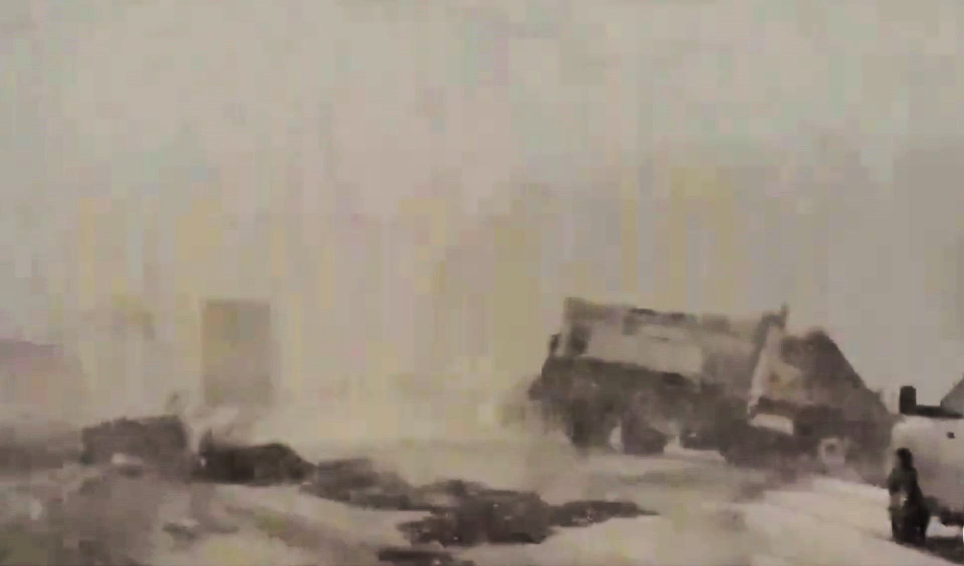 Dashcam footage shows the devastating dangers of driving in a snow ...