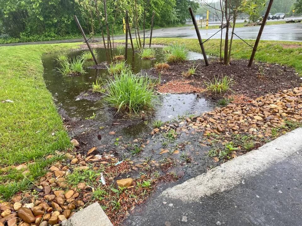 Community member shares impressive photos of flood-preventing feature ...