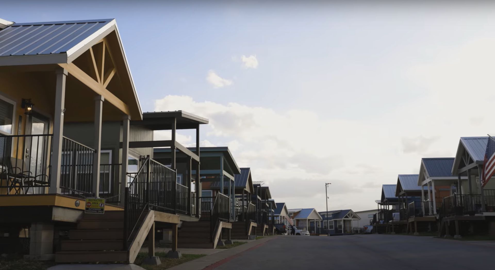 Self-contained Texas community of tiny homes offers hope to vulnerable ...
