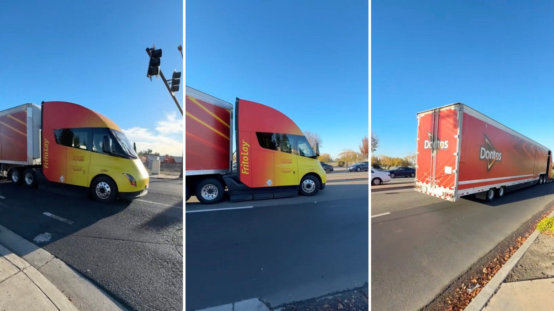 Video shows mind-boggling acceleration of Tesla Semi: 'Diesel … can't ...