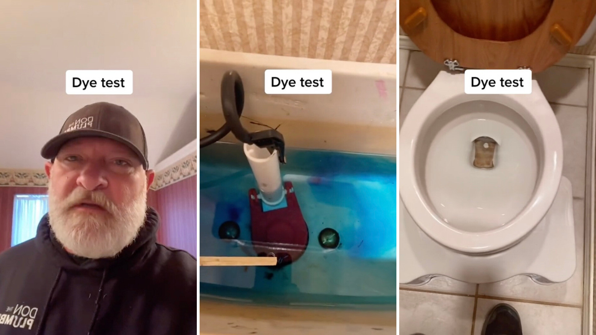 Plumber demonstrates simple toilet test that could save you hundreds of ...