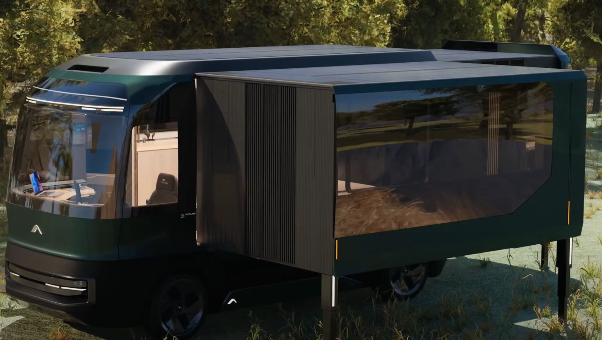 Ferrari car designer unveils plans for electric 'transformer' RV with ...