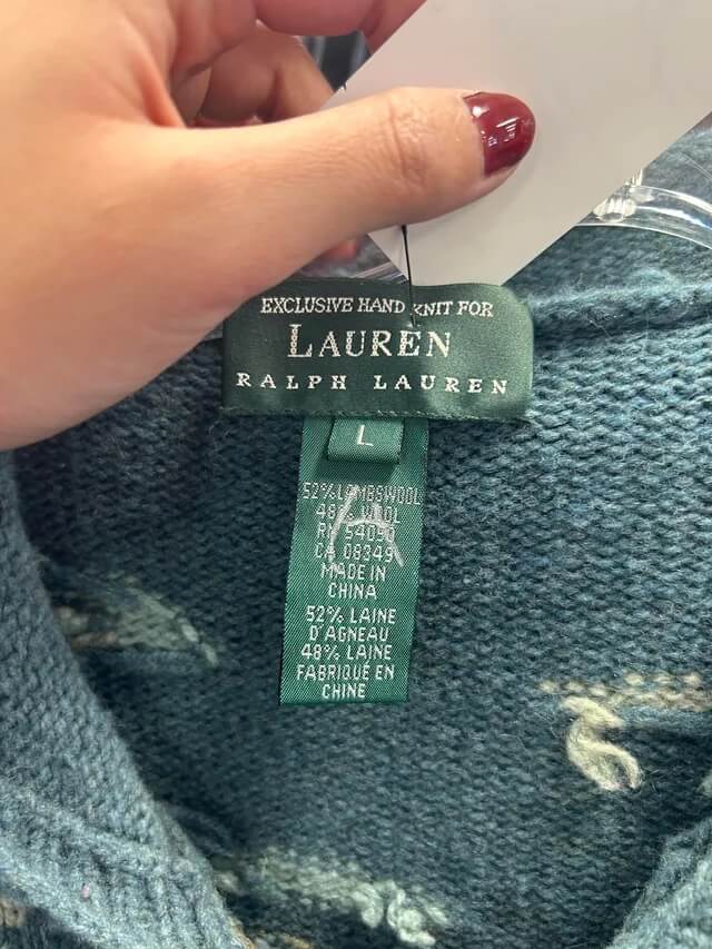 Shopper stunned after discovering list price for rare sweater found at ...