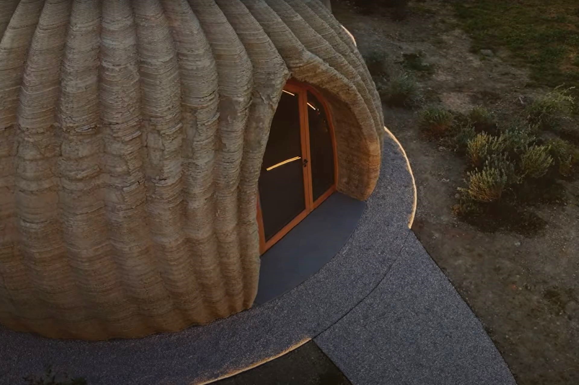 Architects combine ancient materials with futuristic construction ...