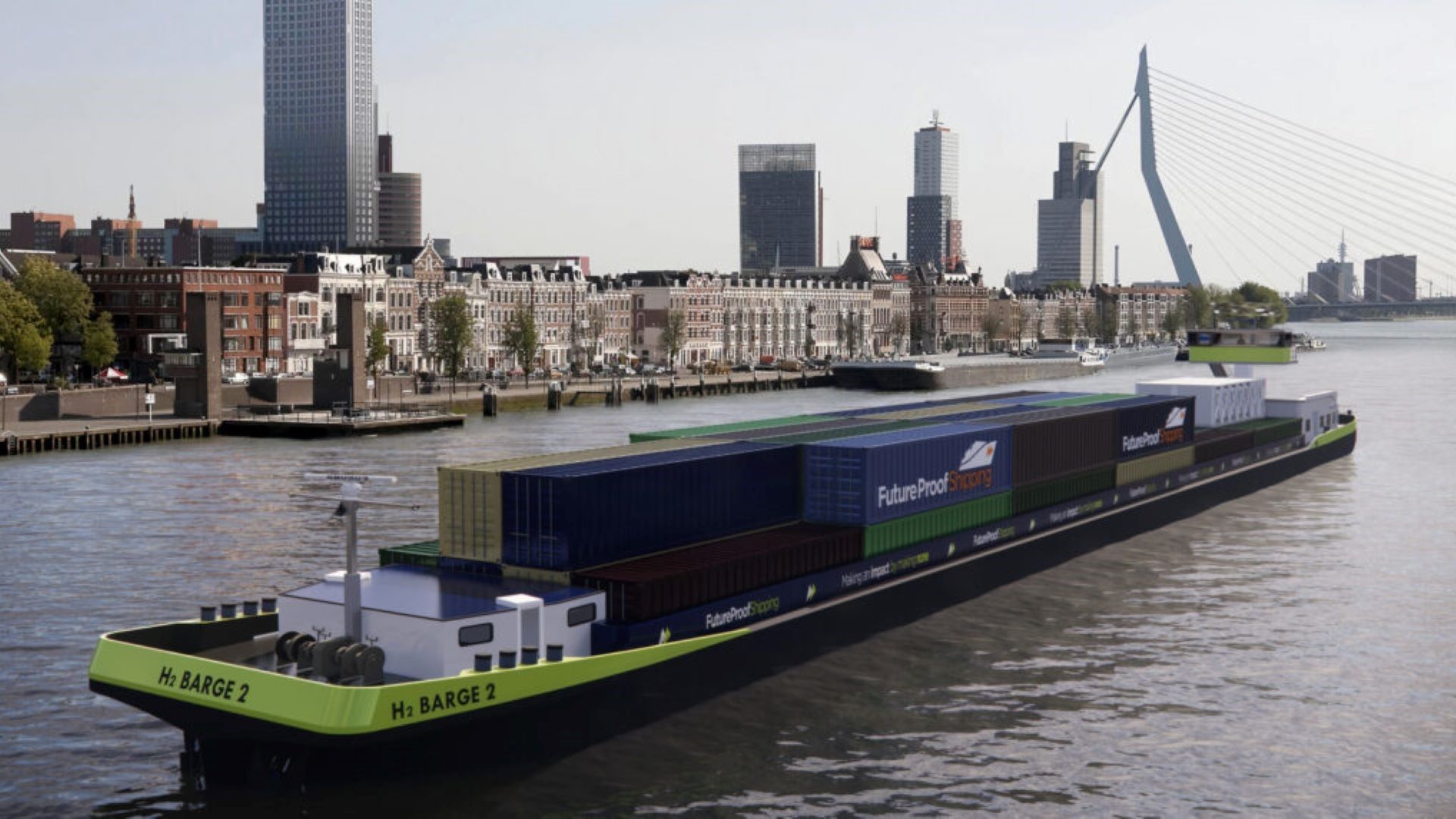 Retrofitted cargo vessel powered by hydrogen fuel could revolutionize ...