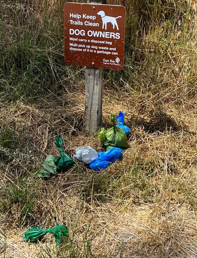 Hiker shares image of frustrating discovery found near public trail: 'It's my biggest pet peeve'