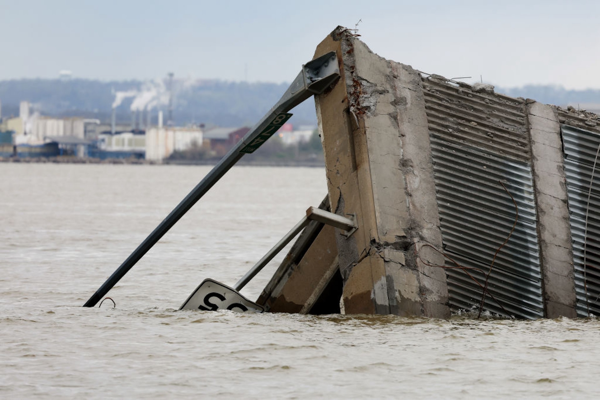 Experts concerned over hazardous cargo aboard ship that collapsed ...