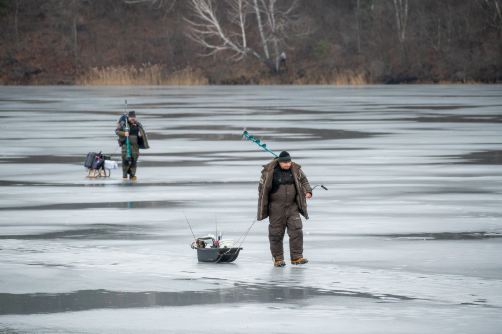 Ice fishers speak out after being forced off frozen lakes early this winter: 'We're losing the ...