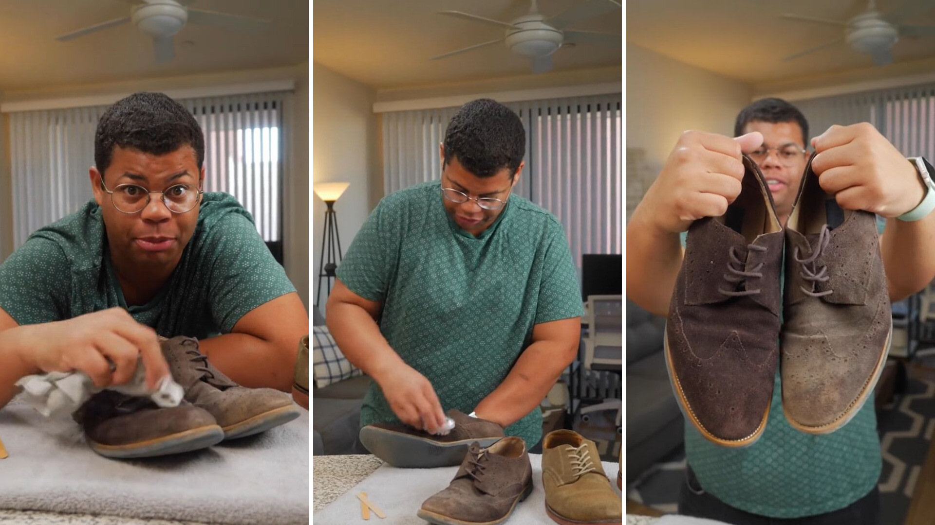Cleaning expert shares clever hack to easily clean suede shoes using ...