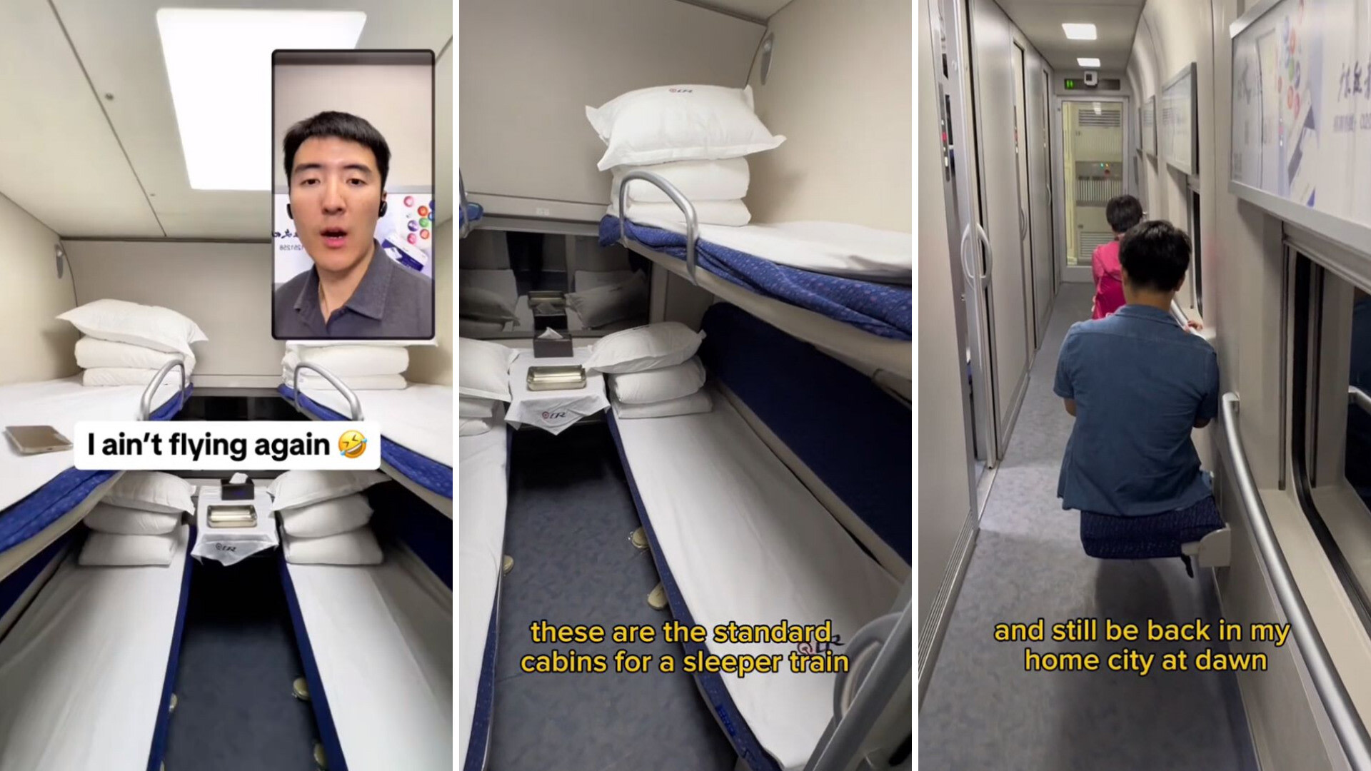 Passenger shares impressive experience aboard overnight train: 'The ...