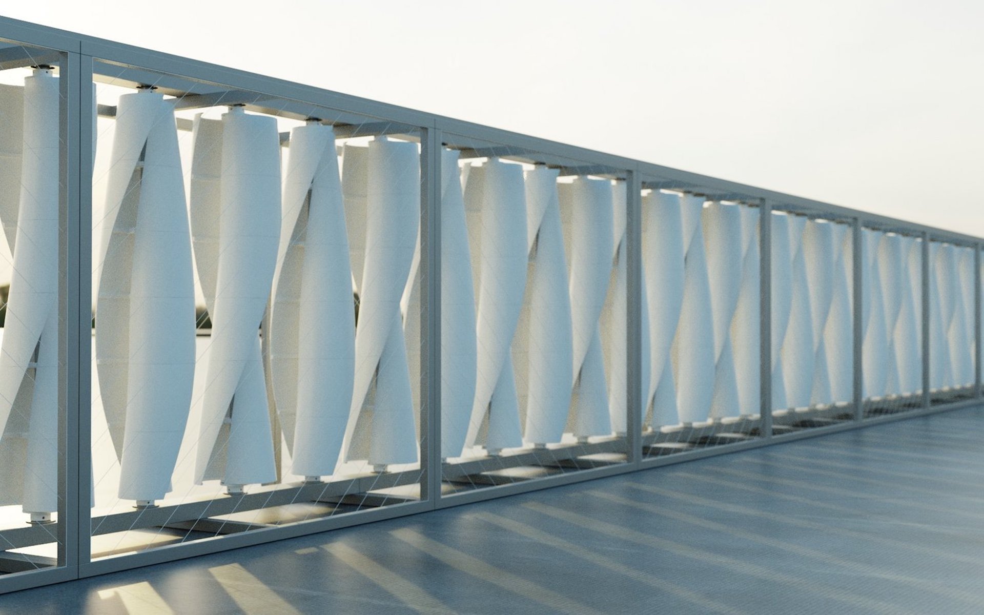 Designer creates staggering 'wind fence' that can revolutionize clean ...