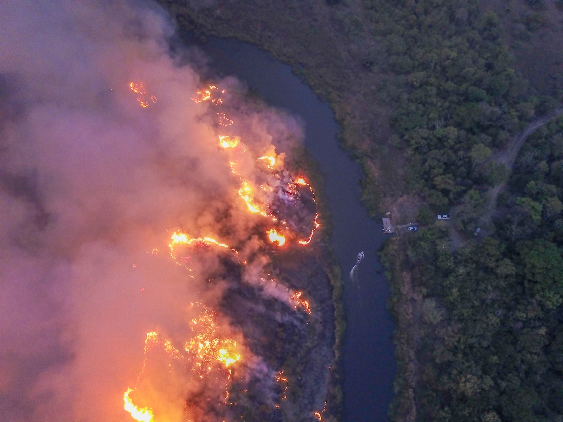 Wildfires devastate world's largest tropical wetland: 'We extinguish ...