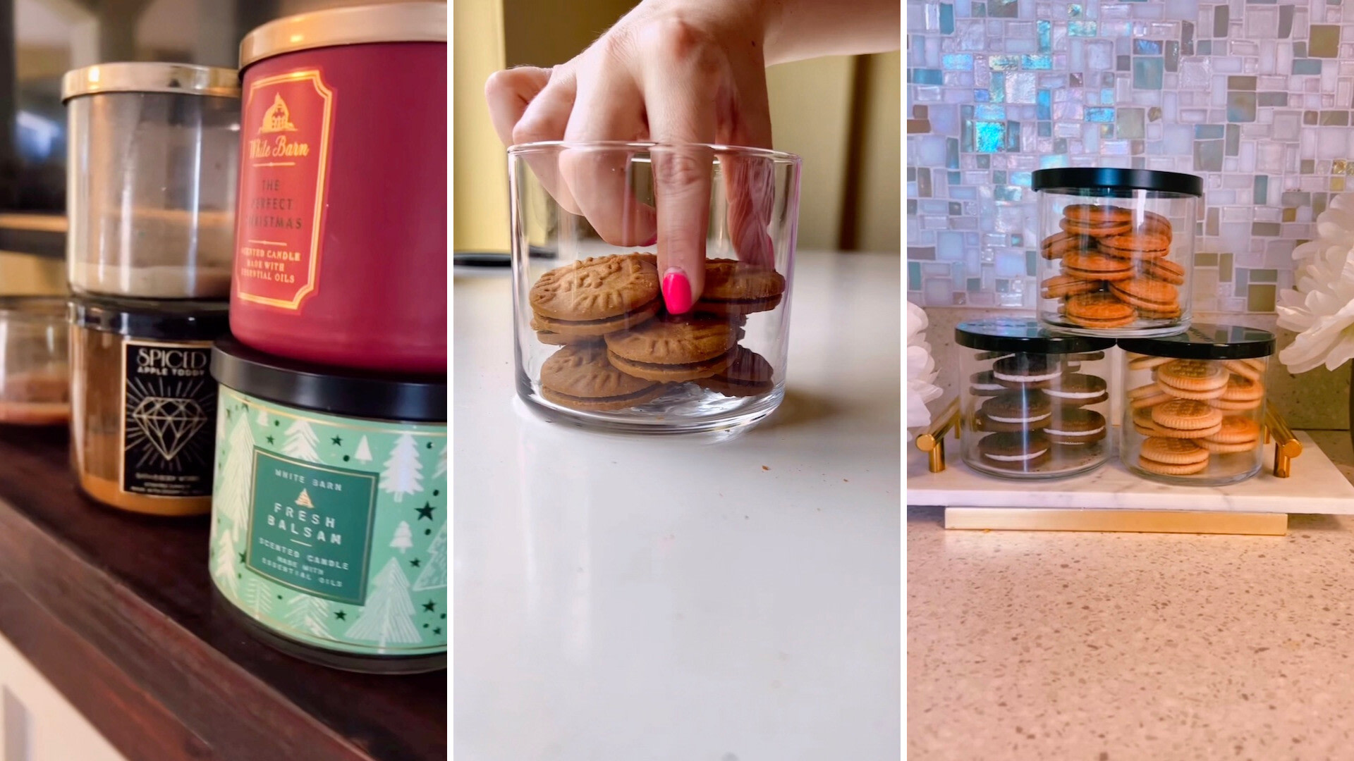 Woman shares iconic Kardashian cookie jar dupe made from old candle ...