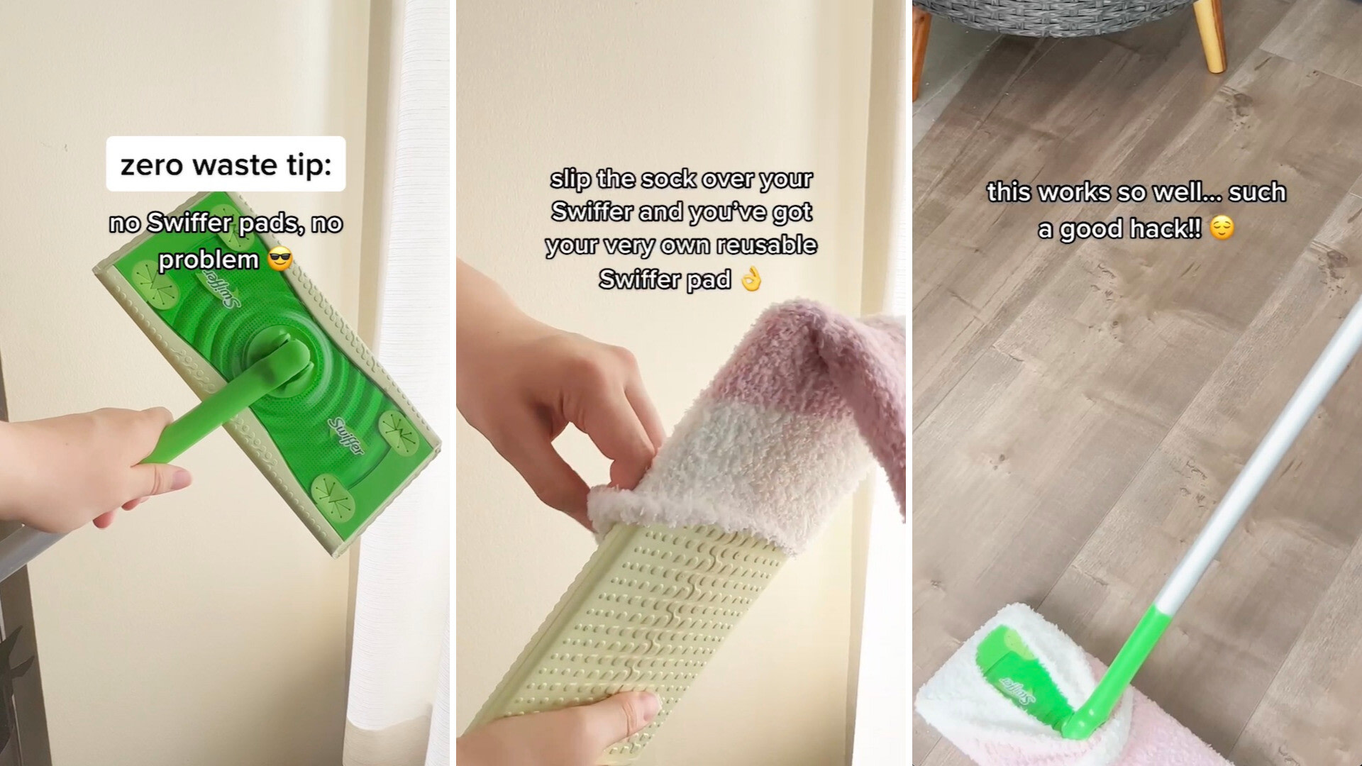 Video shows easy cleaning hack that can save you money on Swiffer pads ...