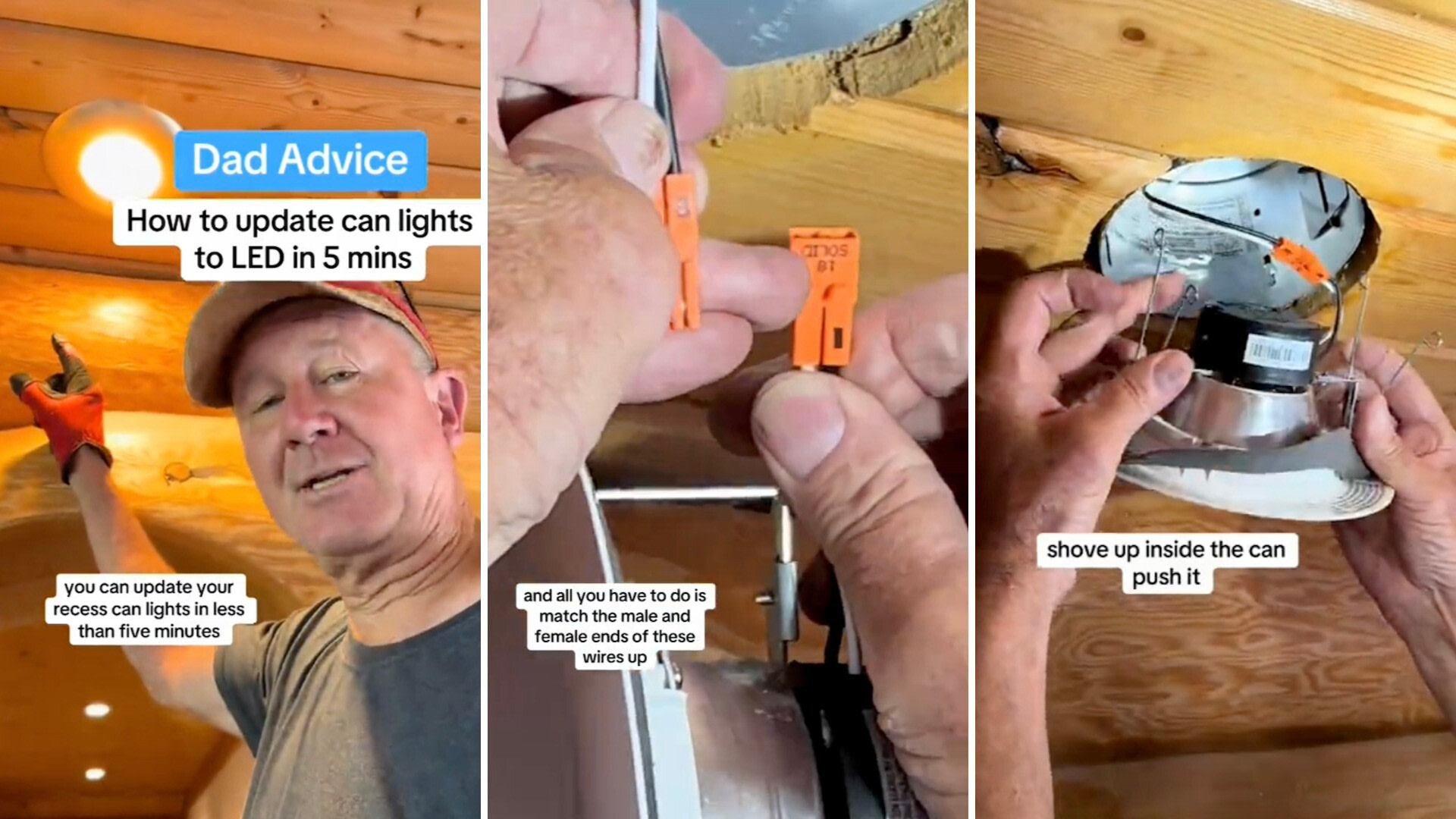 Dad shares detailed method to update your lightbulbs to LEDs in less ...