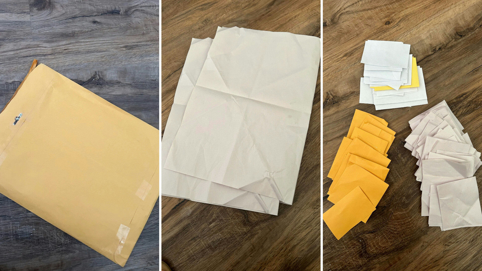 Individual shares clever use for your scrap folders and envelopes ...