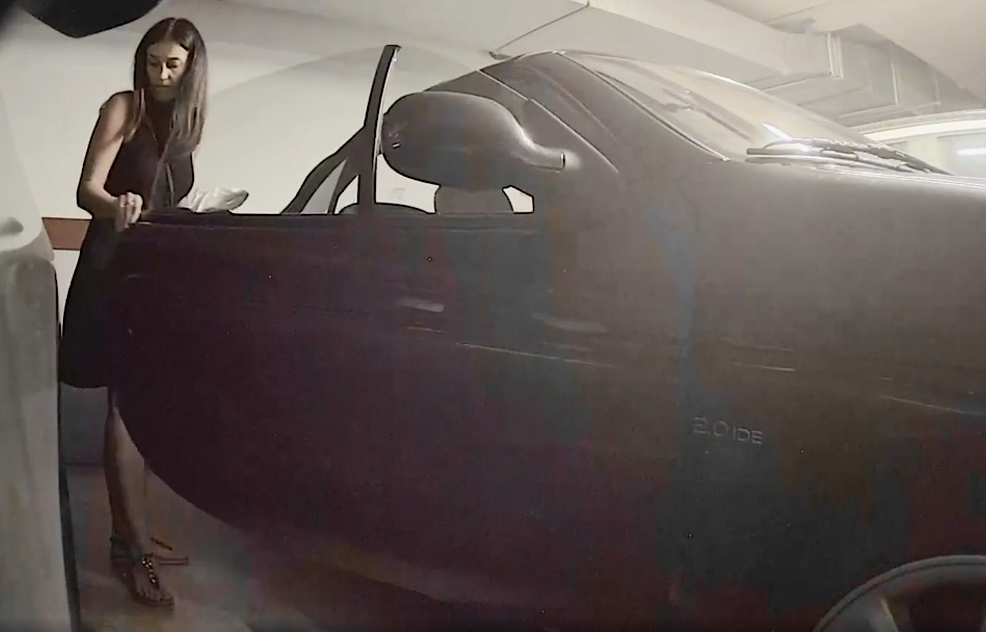 Tesla owner shares Sentry footage of neighbor deliberately damaging car ...