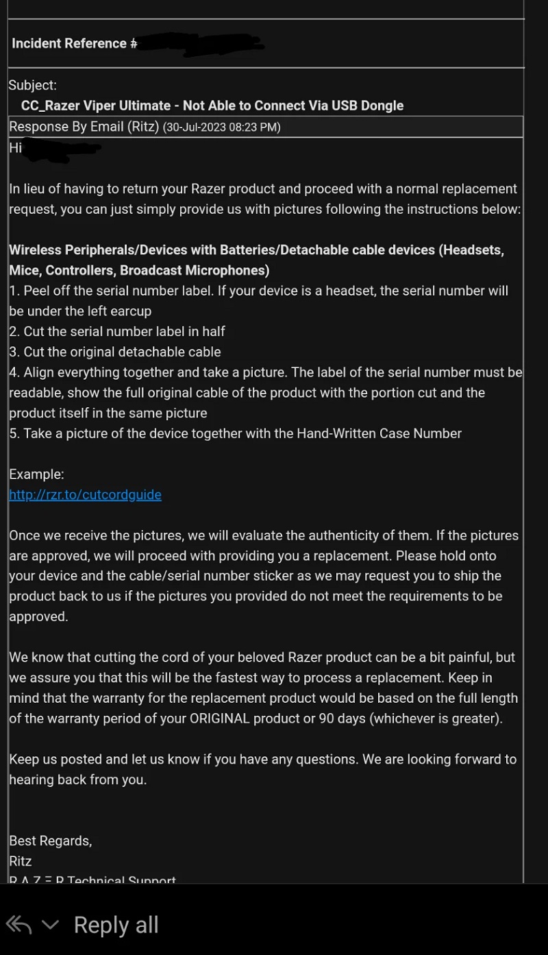 Consumer shocked after company requires product destruction to claim ...