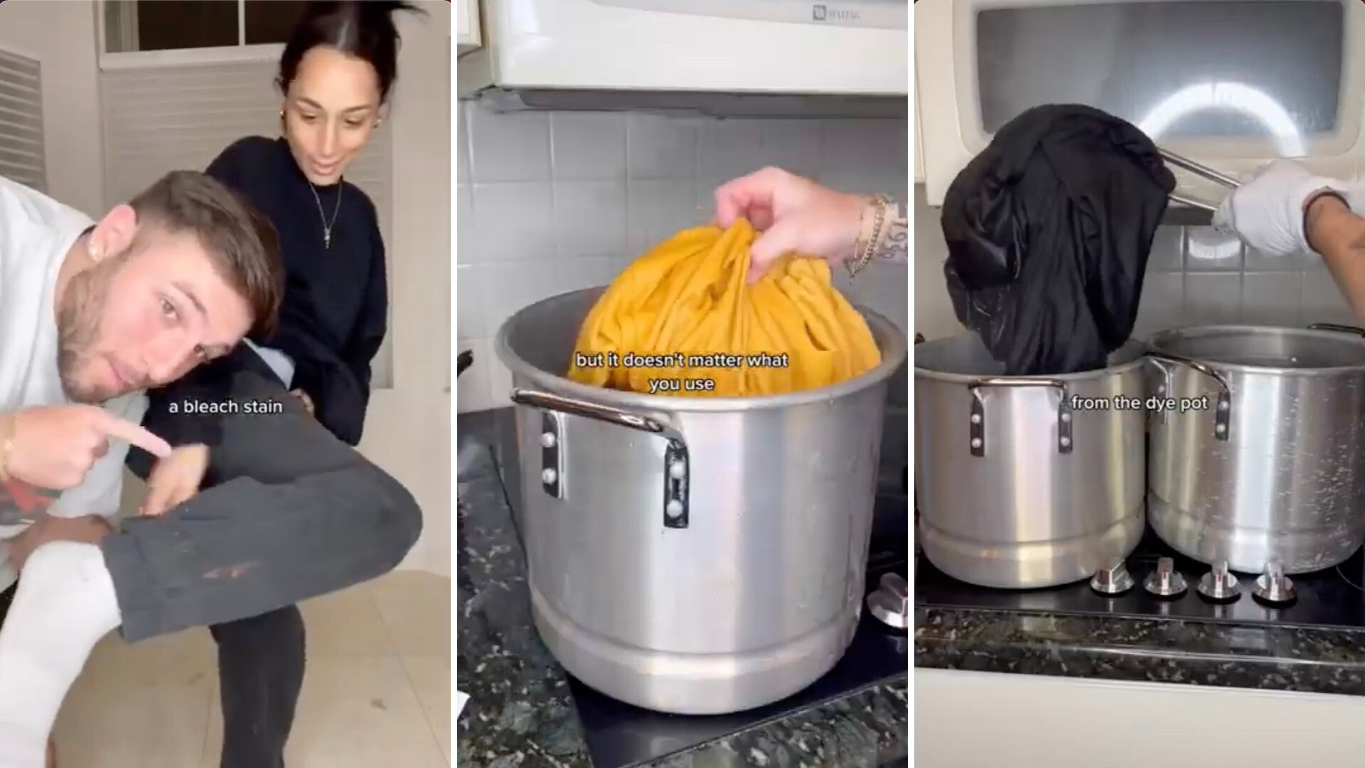 Man shares method to restore color to clothes with bleach stains: 'They ...