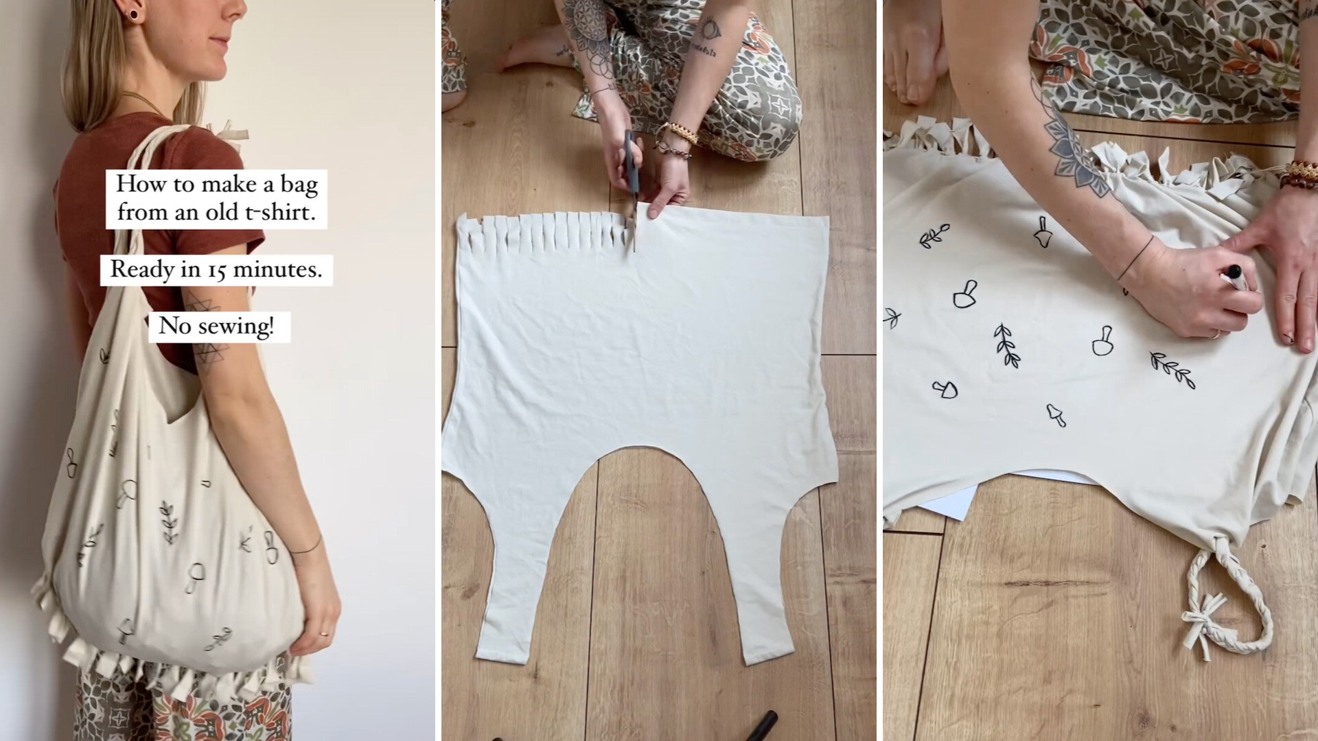 Mom shares clever idea to turn your old T-shirts into useful ...