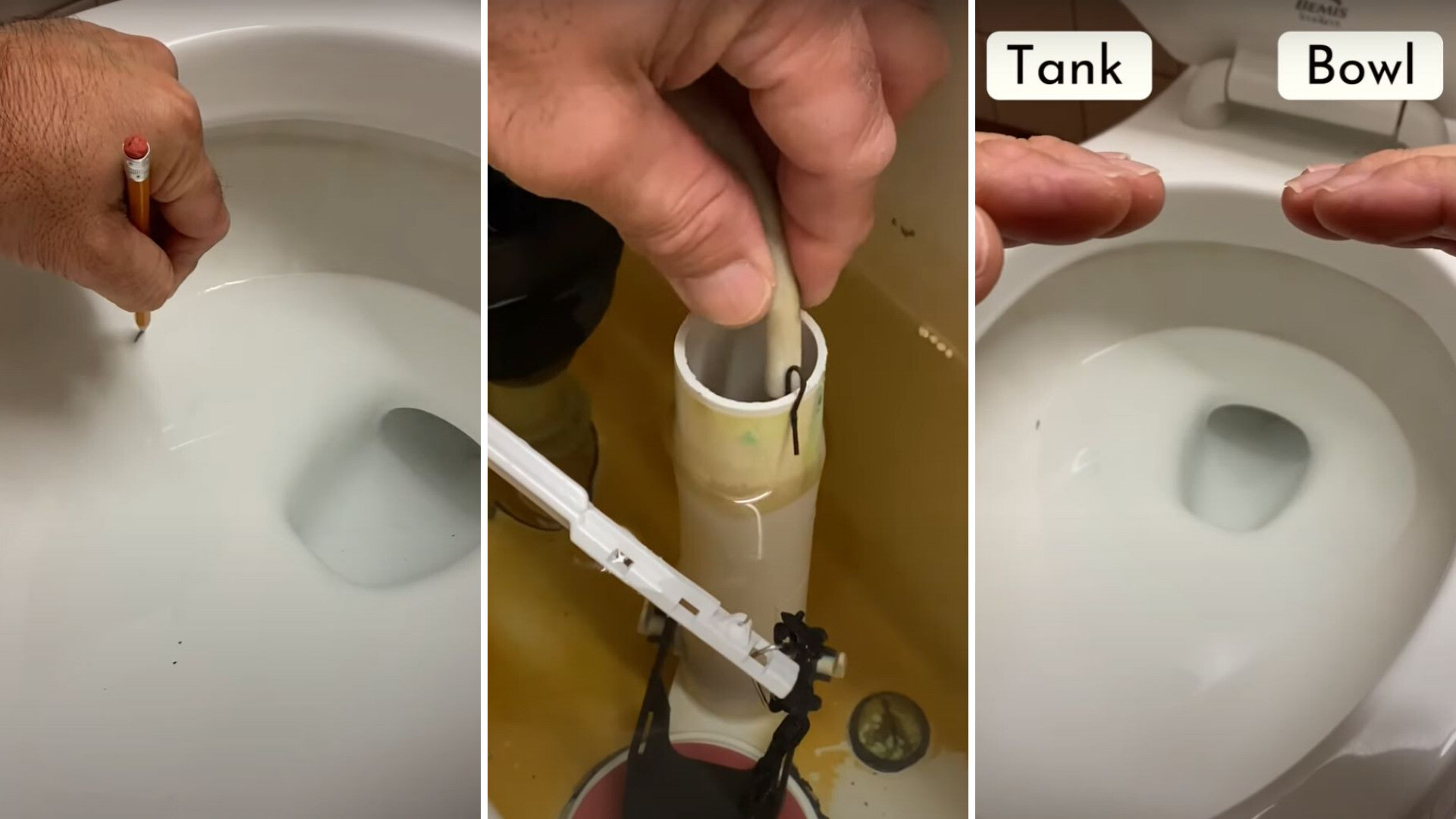 Dad shares water-saving hack that helps fill toilet bowls faster after ...