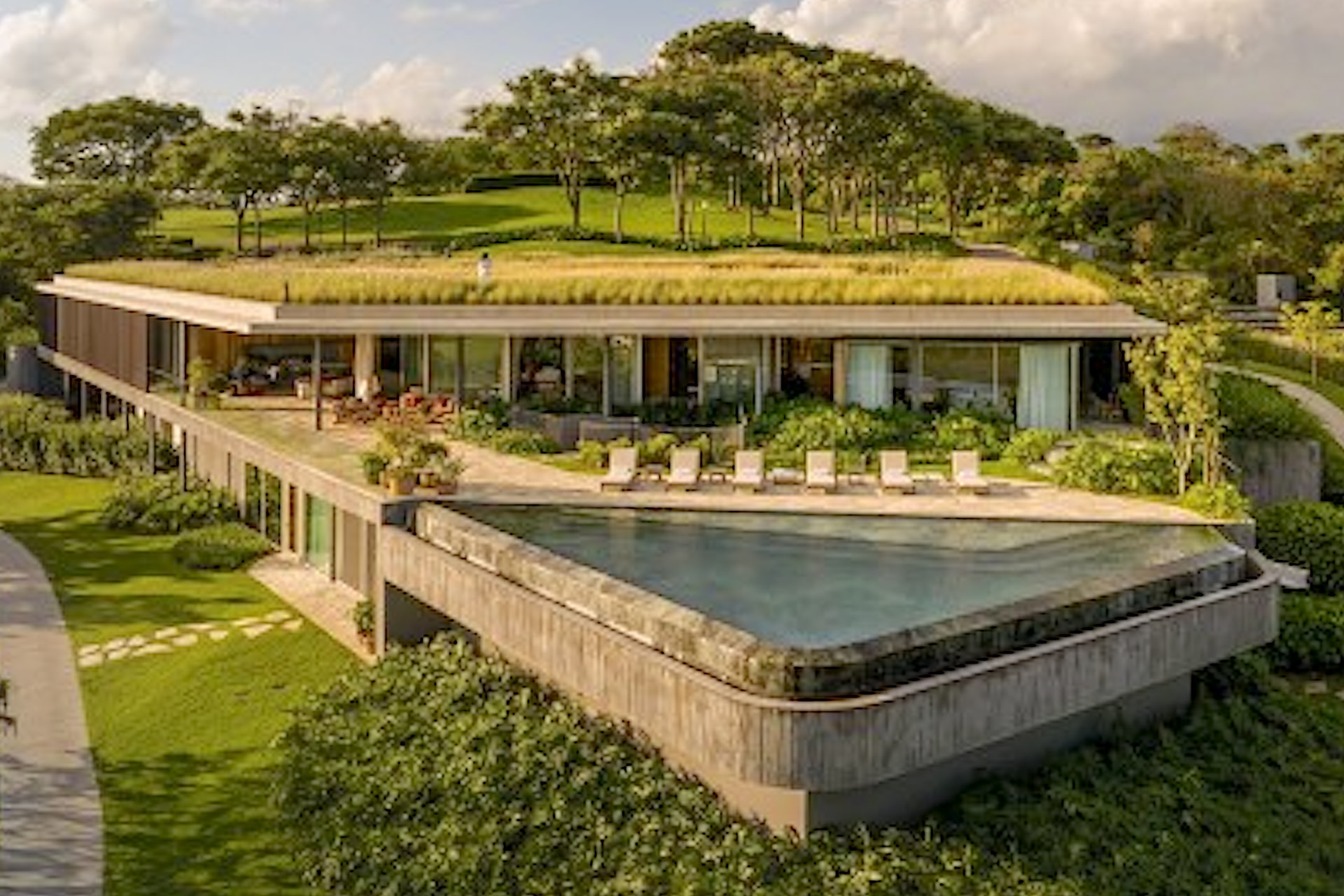 Family builds unusual green roof home to fully immerse in nature: 'A ...