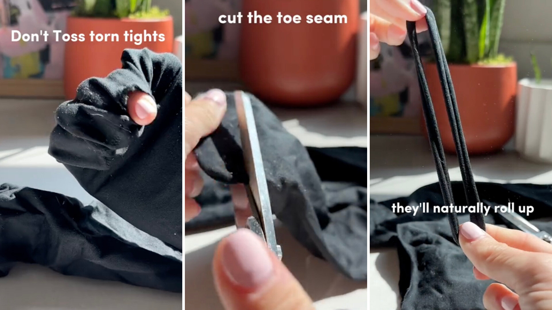 Sustainability experts share 'genius' idea for reusing old or torn ...