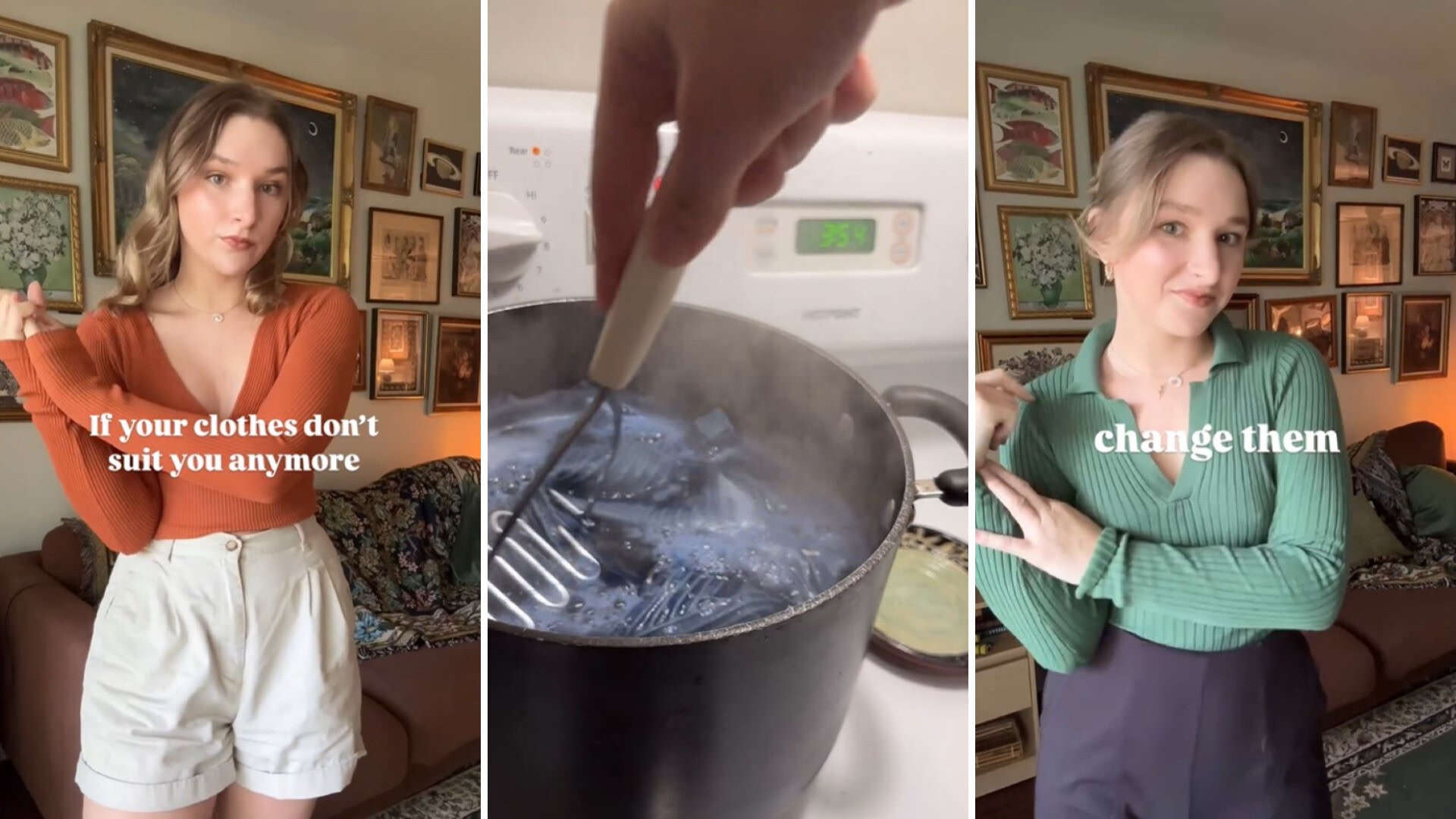 Woman shares simplest clothing upcycling hack to mix-up your wardrobe: 'I love the transformation'