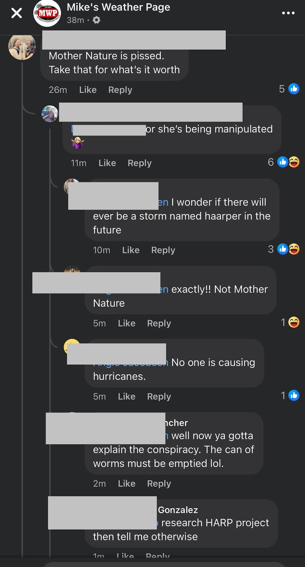 Community addresses 'scary' weather conspiracy theory gaining ...