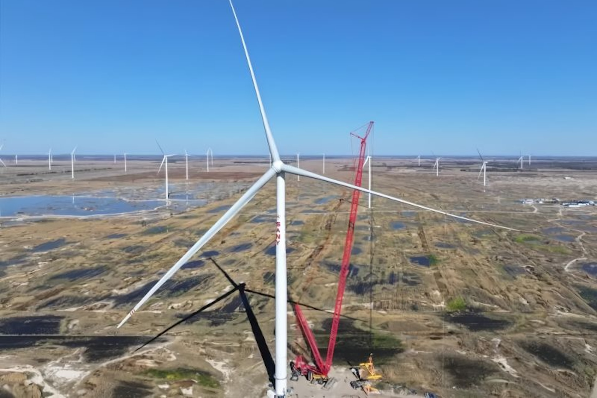 Company installs the world's largest onshore wind turbine with mind ...
