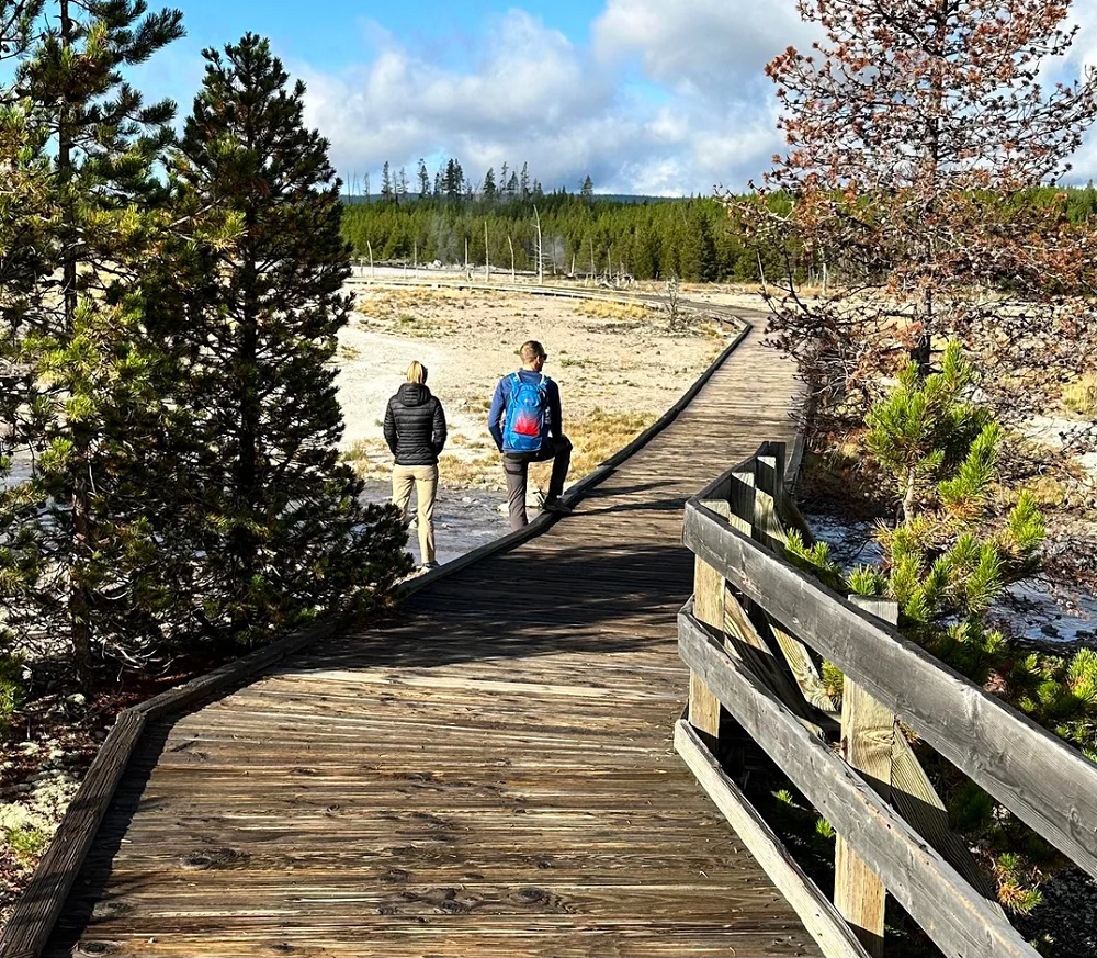 Yellowstone visitors spark anger after ignoring warning signs on ...