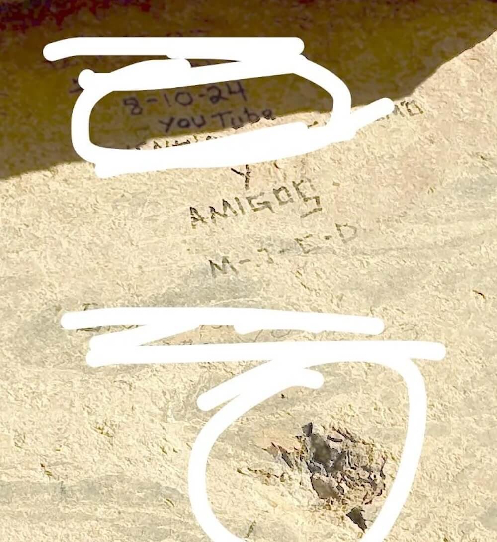 Hiker outraged after YouTuber defaces historically sacred US landmark ...