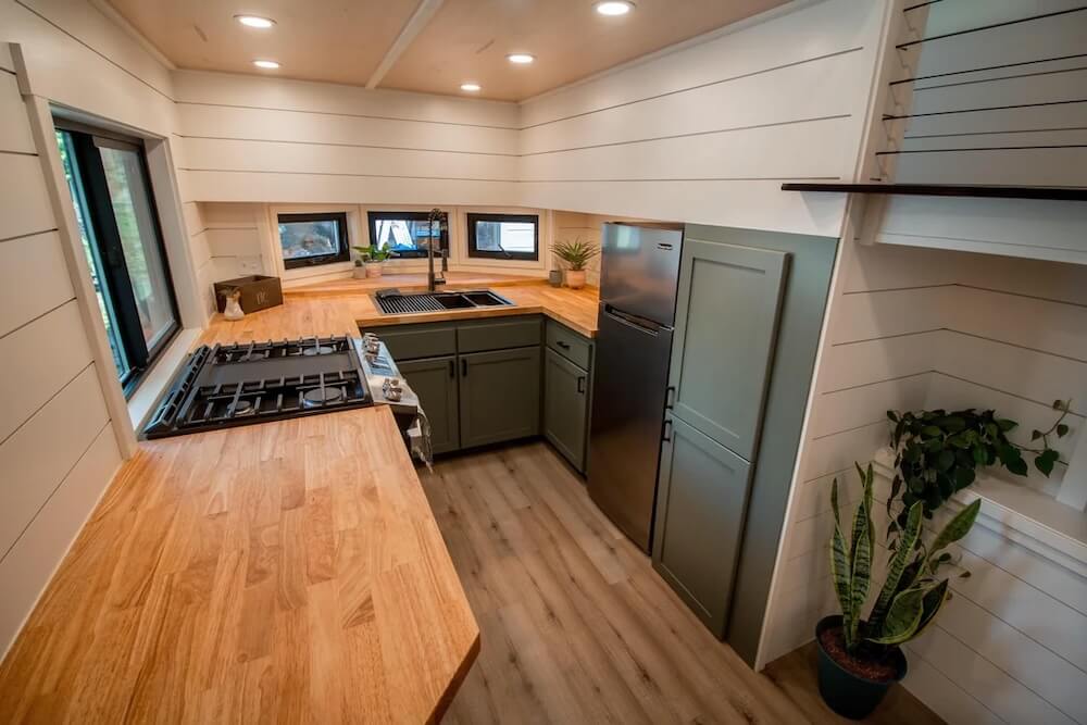 Homeowner seeks advice for final touches on stunning tiny home kitchen ...