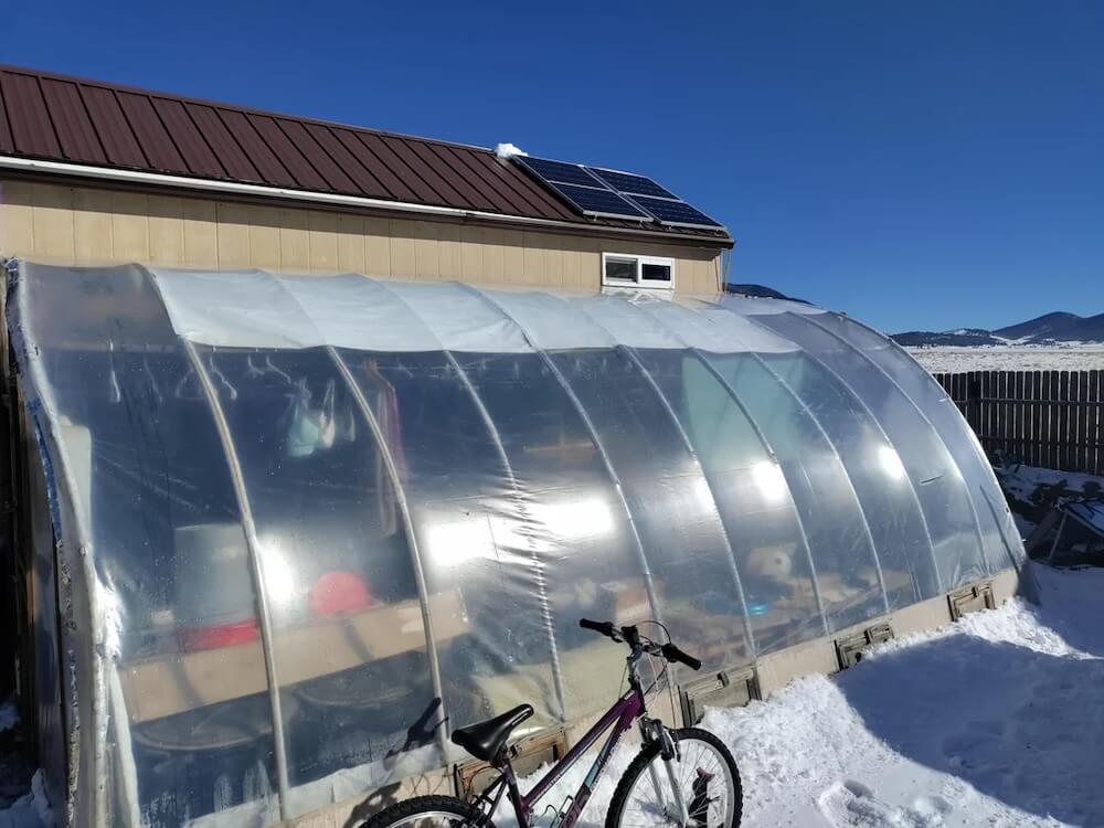 Off-grid tiny home owner wows with stunning greenhouse: 'It takes about ...