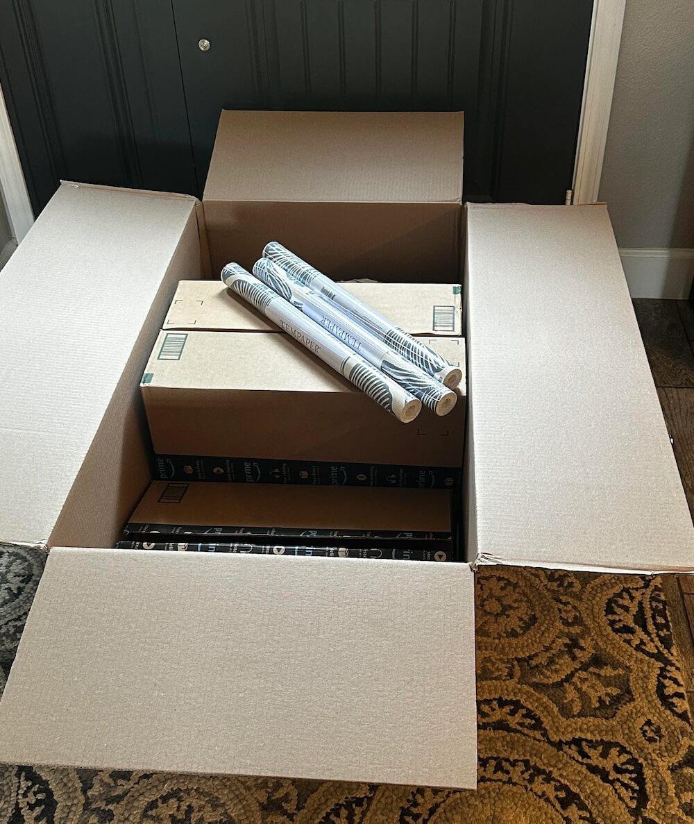 Customer sparks debate after sharing photo of Amazon order packed with ...