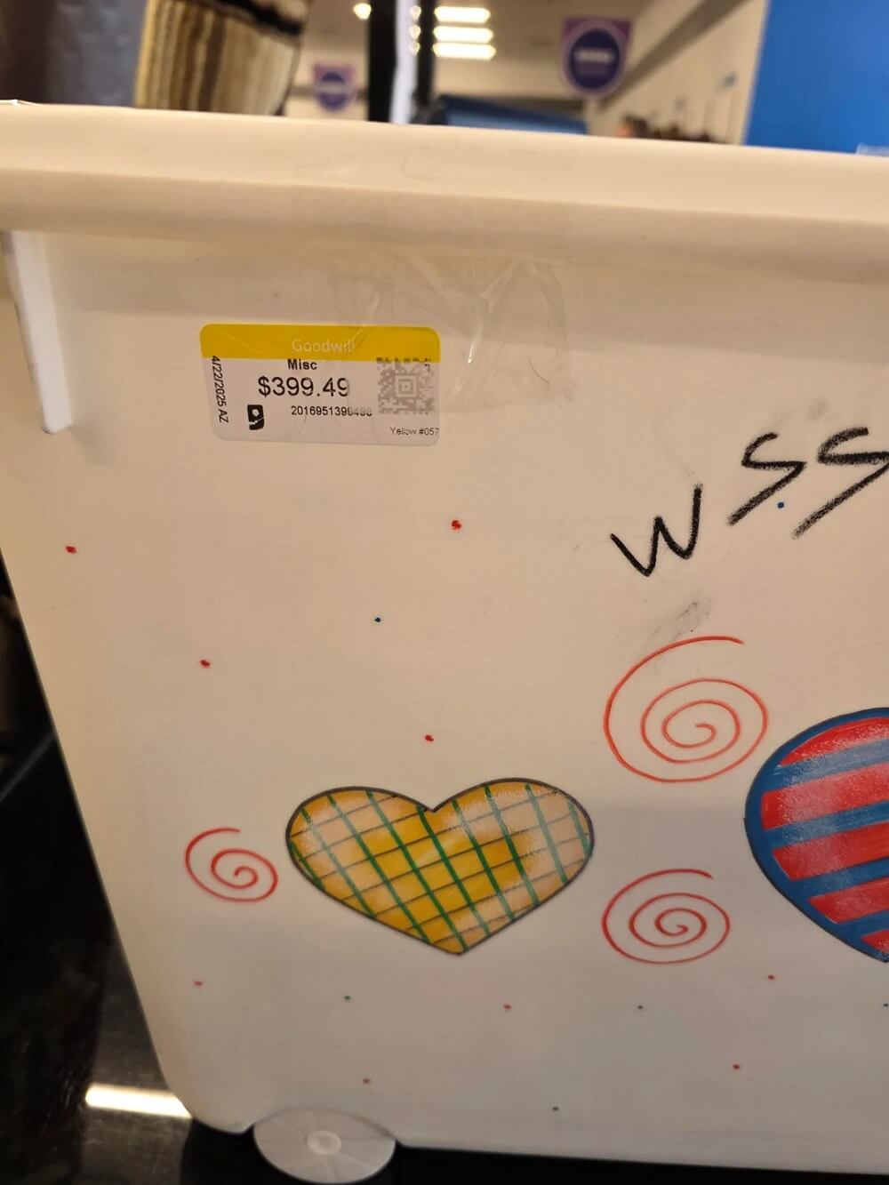 Thrift shopper dumbfounded by absurd price tag on toy set at Goodwill ...